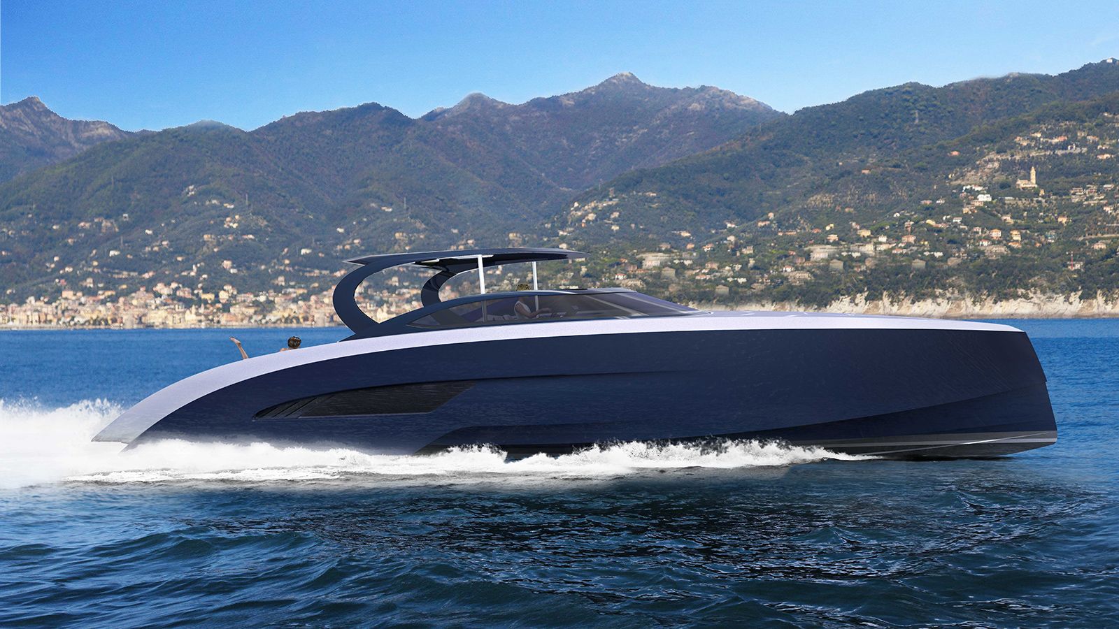 First Palmer Johnson PJ63 dayboat in build at Latitude Yachts